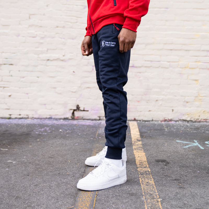 First Class Tech Track Suit in Red – Tote&Carry